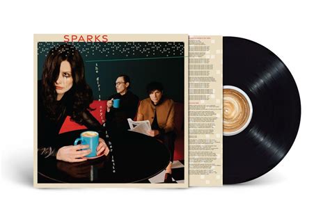 Sparks The Girl Is Crying In Her Latte Vinyl Lp Pic Disc Black
