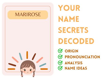 Marirose Christian Girl Name Meaning And Pronunciation