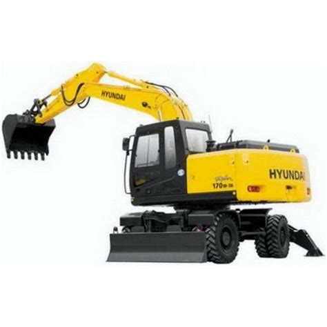 Wheel Excavator Hyundai R170w 7a Wiring Diagram