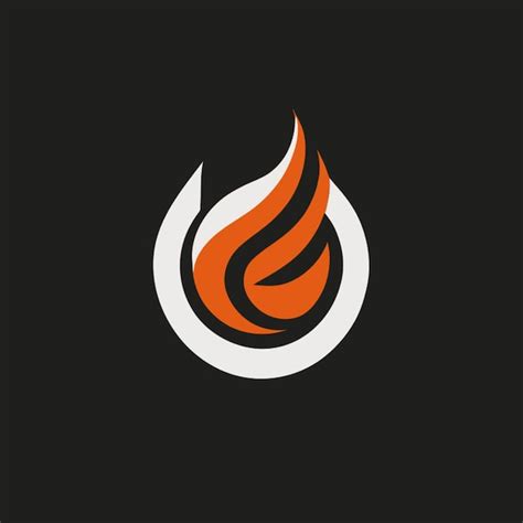 Premium Vector Fire Fighting Logo Minimal Vector Illustration