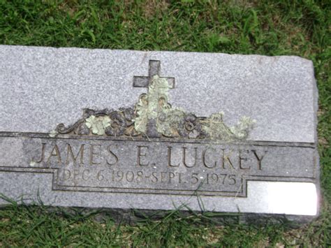 James Edward Jim” Luckey 1908 1975 Find A Grave Memorial