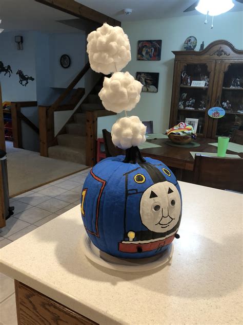 Thomas The Train Face Stencil