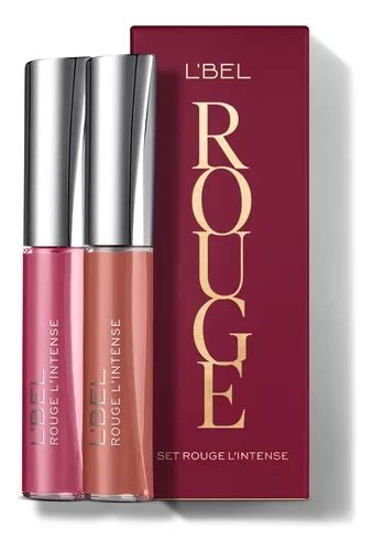 Set Labiales Líquidos Rouge Intense Lbel Tono Champagne Cuotas Sin