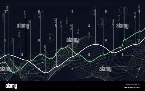 Digital Analytics Concept Data Visualization Financial Schedule Vector For Business