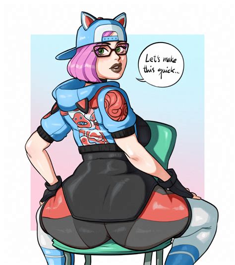 Rule 34 Ass Blush Danhelj Epic Games Female Fortnite Fortnite Battle