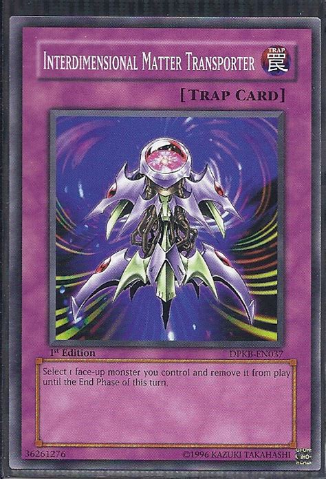 Dpkb En037 Interdimensional Matter Transporter Common Duelist Pack