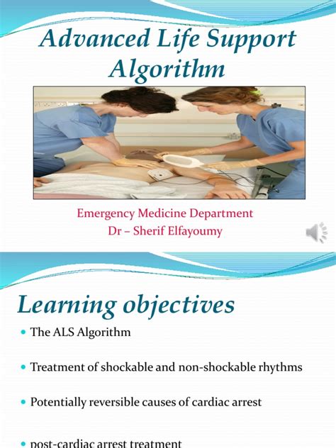 Advanced Life Support Algorithm Pdf Cardiopulmonary Resuscitation Cardiac Arrest