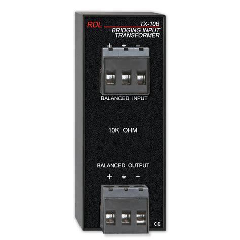 Rdl Tx 10b Bridging Input Transformer