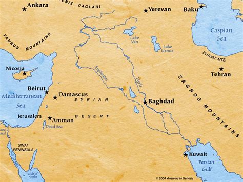 Biblical Authority Ministries Was The Garden Of Eden In The Middle