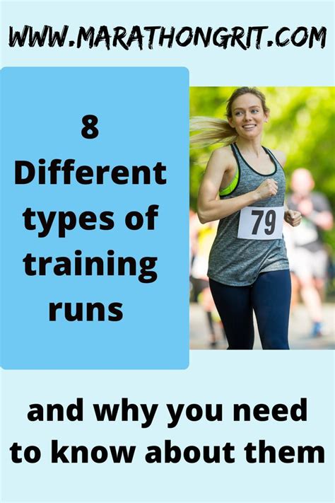 8 Different Types Of Training Runs And Why You Need To Know About Them Running Training