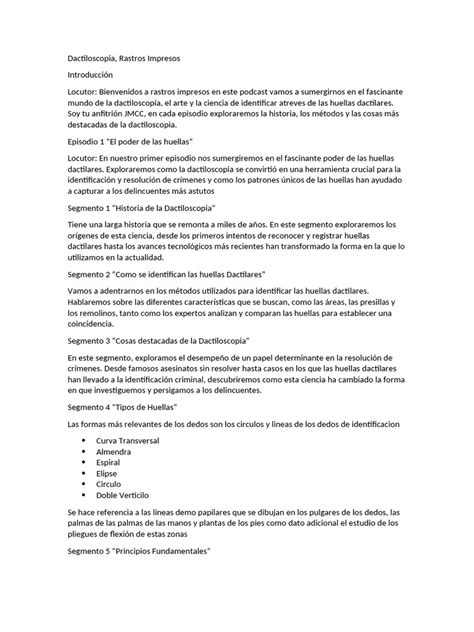 Dactiloscopia Pdf