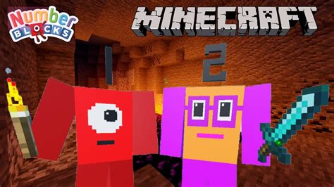 Numberblocks Build And Explore In Minecraft Ep 1 Youtube