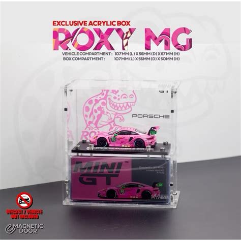 Roxy Mg Kotak Acrylic Mini Gt Acrylic Display Box For 1 64 Diecast Car Model Display Shopee