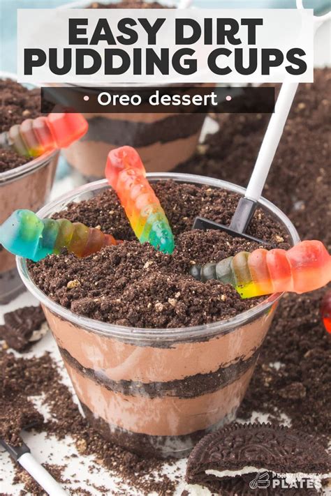 Dirt Cup Dessert Is A Fun Way To Serve A Rich Creamy Chocolate Pudding Much Like A Trifle Or