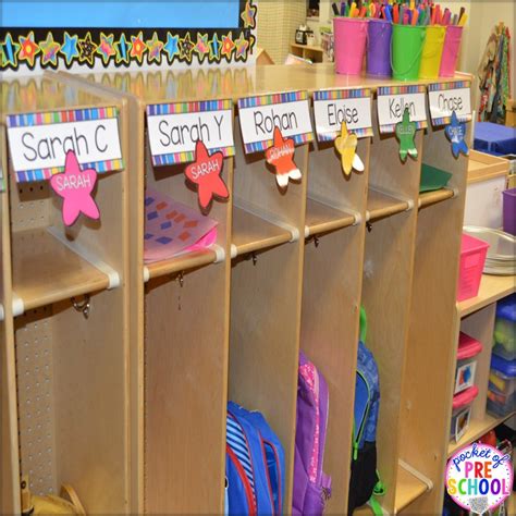 Preschool Cubbies
