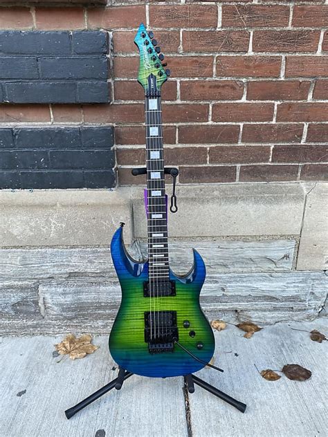 Diamond Halcyon Flame Jade Iridium Rep Sample Reverb