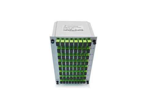 Cassette Type Multimode Fiber Splitter Sc Upc Connector For Data