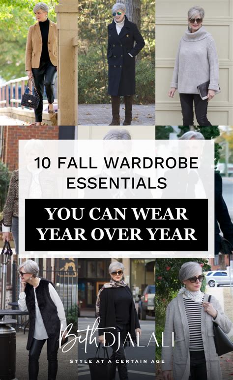 10 Fall Wardrobe Essentials Style At A Certain Age Fall Wardrobe