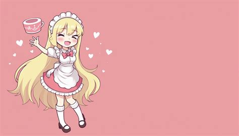 Cute Maid Cafe Setting Stable Diffusion Online