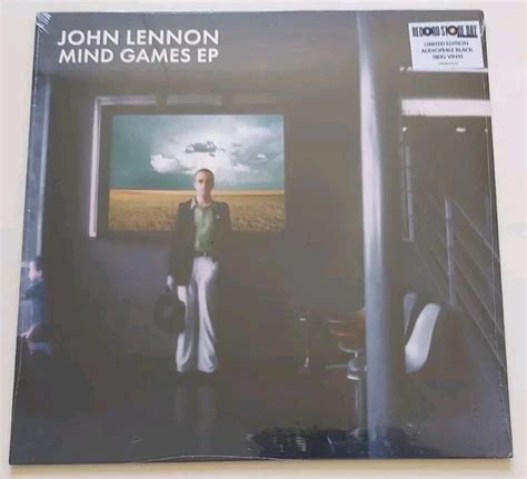 John Lennon Mind Games Ep Limited Edition Rsd Audiophile Black Vinyl £5999 Picclick Uk