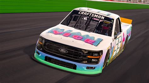 Nascar Truck Ford F150 Miami Vice Edition By Daniel Kranefuss Trading