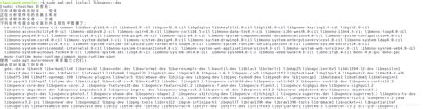 Ubuntu1804下安装opencv库libopencv Dev Csdn博客
