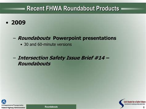 Ppt Fhwa Roundabout Activities Powerpoint Presentation Free Download