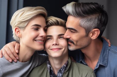 Premium Ai Image Cropped Shot Of An Affectionate Mother And Father
