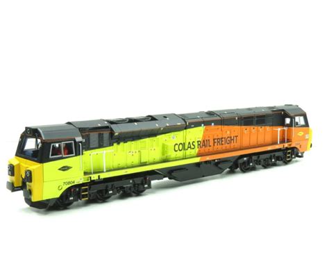 Bachmann Class 70 70804 Colas Rail Freight Livery With Updated Colas