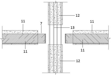 钢 混凝土组合预制梁和预制柱连接结构的制作方法
