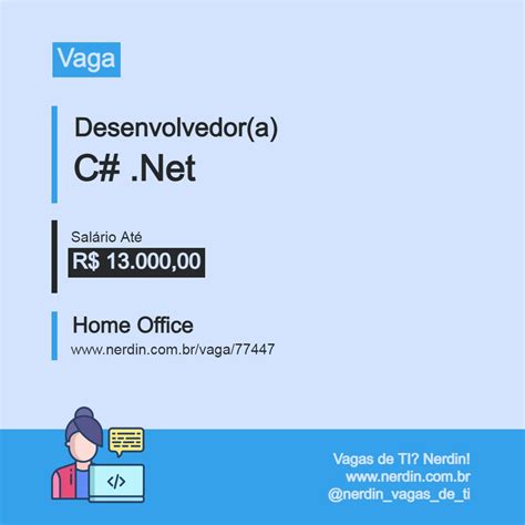 📍 Desenvolvedora C R 1300000 Nerdin Vagas De Ti