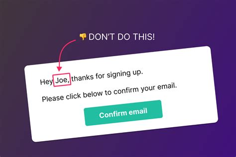 Mzrnsh › Never Include User Input Text In Welcome Emails