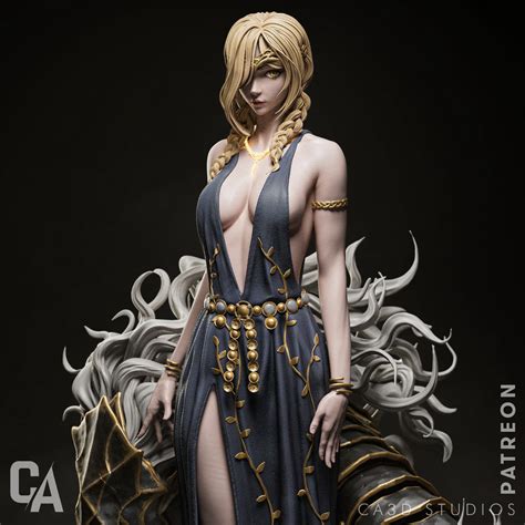 Queen Marika Elden Ring Fanart By Ca3d 3d Print 112 Scale Etsy