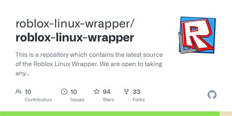 Issues · Roblox Linux Wrapperroblox Linux Wrapper · Github