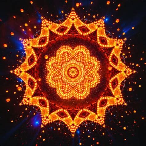 Free Luminous Festival Mandala Image Mandala Lanterns Festival