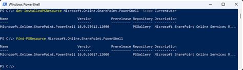 Powershell Module Microsoftonlinesharepointpowershell 16026017