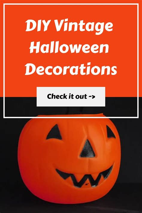 Diy Vintage Halloween Decorations Vintage Halloween Decorations Vintage Halloween Diy Vintage