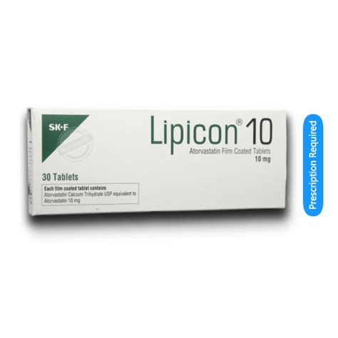 Lipicon 10mg Rs1340 Mycarelk Sri Lanka