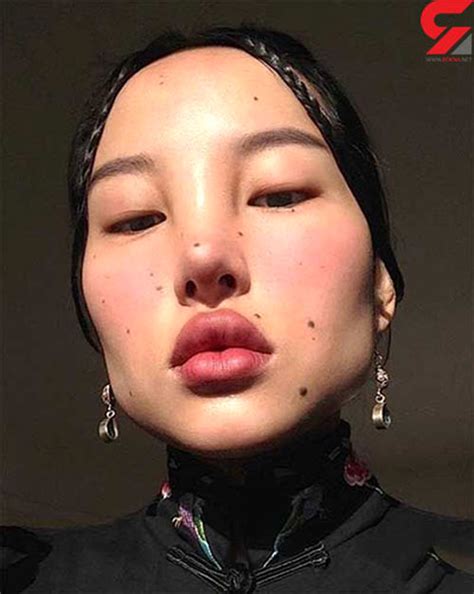 چهره زیبای دختر جوانی شبیه به آواتار، در دنیای مد طوفان به پا کرد عکس