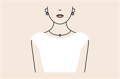 How To Wear Jewelry With Necklines Davids Bridal