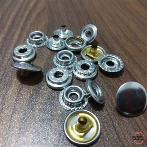Brass Vt 7 Snap Buttons 15mm Nickel At ₹ 511piece Snap Buttons In