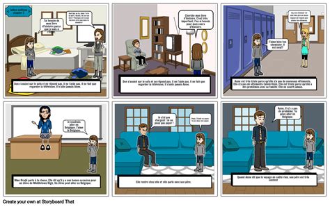 French Pauvre Anne Project Storyboard Por Baf89f3d