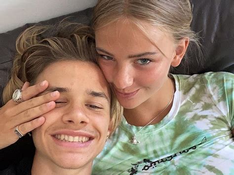Romeo Beckham Presume Su Relación En Instagram