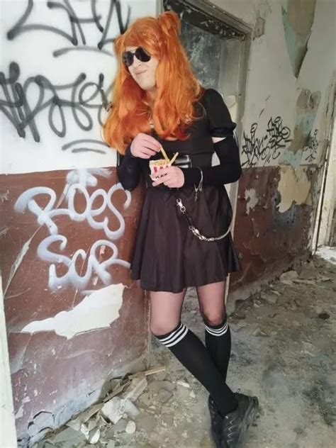 My Goth Asuka Cosplay R Evangelion Goths