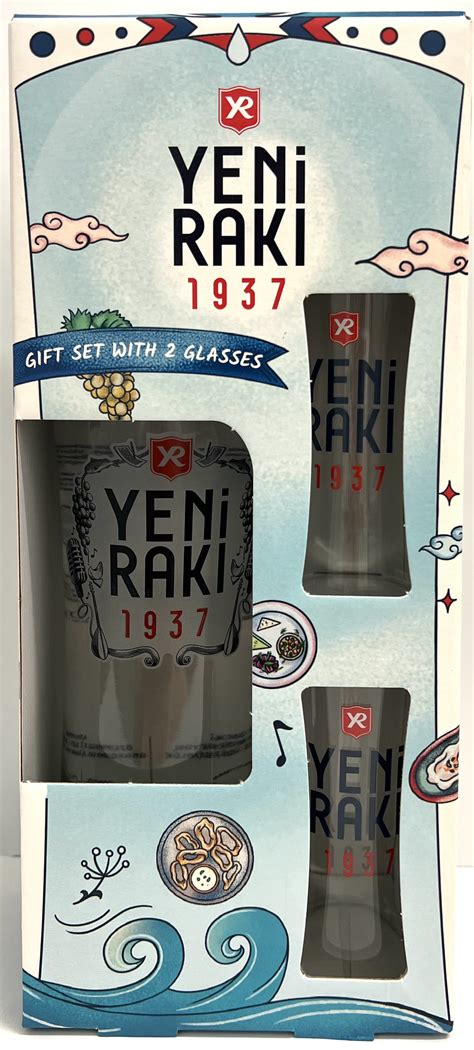 Yeni Raki 700ml T Set With Glasses Chili Discount Liquor