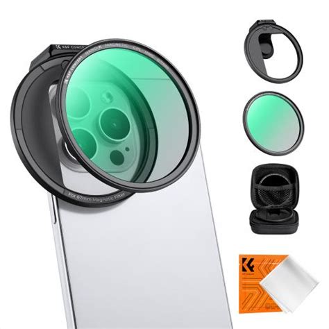 Iphone Lens Filter Kit Magnetic Nd Filter Iphone Kandf Concept