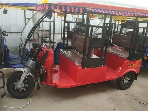 Red Jangid E Rickshaw Vehicle Capacity 5 Seater At ₹ 140000 In Jaipur