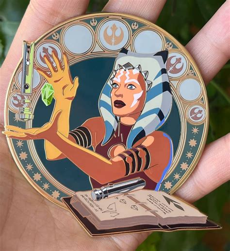Building Her Lightsaber Ahsoka Premium Enamel Pin Etsy Uk