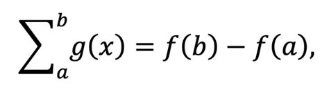 The Finite Calculus Part Ii Integration Tom Rocks Maths