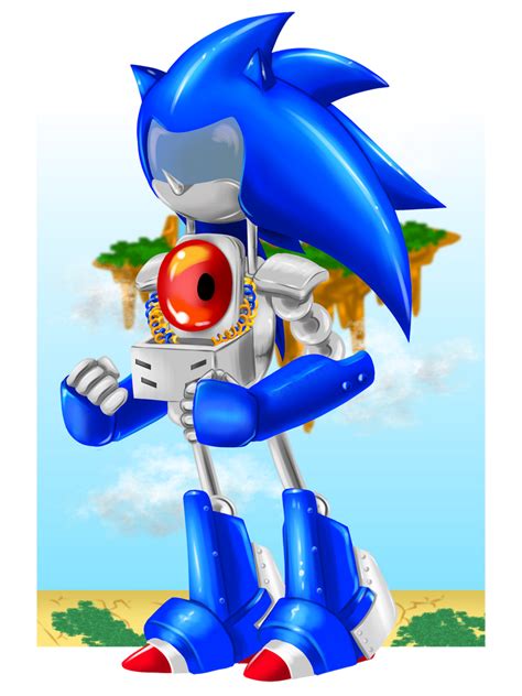 Metallix Mkii Or Mecha Sonic By Maijin Kakarroto On Deviantart